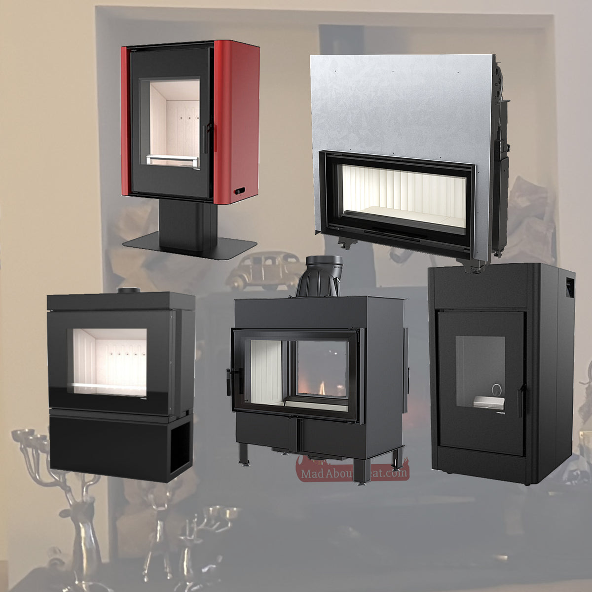 Modern stoves, stove inserts, fire place inserts. – Mad About Heat