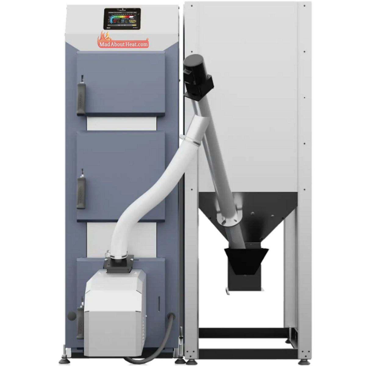 DEKi MAXI, 15kW Biomass boiler with auto feed and auto ignition. – Mad ...