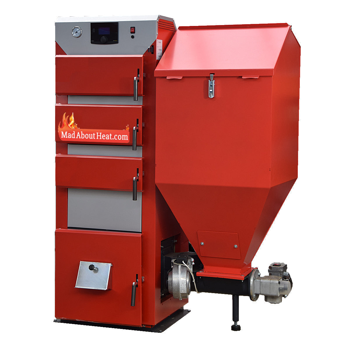 DPBi2 50kW, biomass boiler for big homes, pools, hot tubs, commercial ...