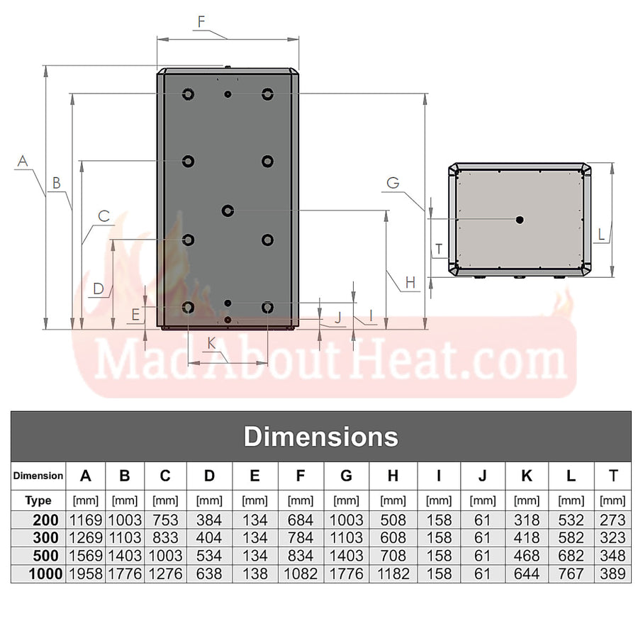 Buffer tanks, accumulator tanks, thermal storage tanks for heat pumps ...